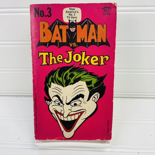 Batman vs the Joker Signet PB Series #3 1966 1st Print D2969 Vintage ...