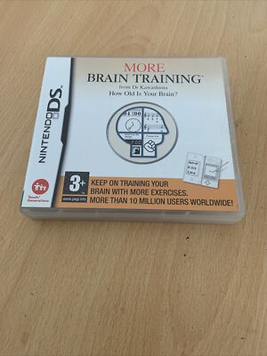 More Brain Training (Nintendo DS, 2007) | eBay UK