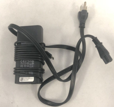 DELL 65W TYPE C USB-C CHARGER / AC ADAPTER DELL 2yk0f wmdhr jjv9d VT148 ...