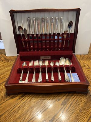 VTG Community “The Finest Silverplate” & 1847 Rogers Bros 62pc ...