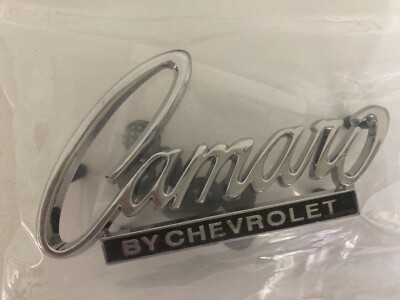 Camaro Script Deck Lid/Header Emblem New in bag GM restoration parts | eBay