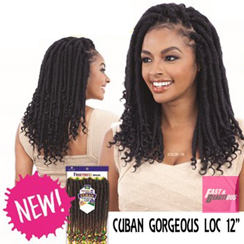 Buy 2X CUBAN GORGEOUSGODDESS LOC 12" - PRE LOOPED FREETRESS BRAID ...