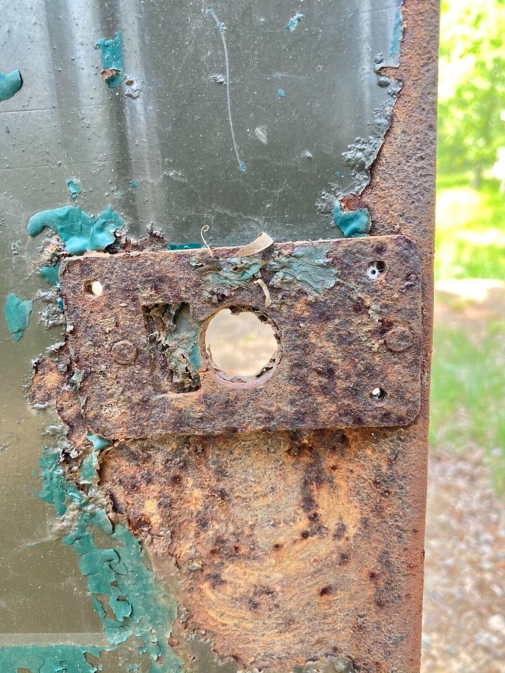 1958 USPS United States Postal Relay Mail Storage Box Knox Warrenton US ...