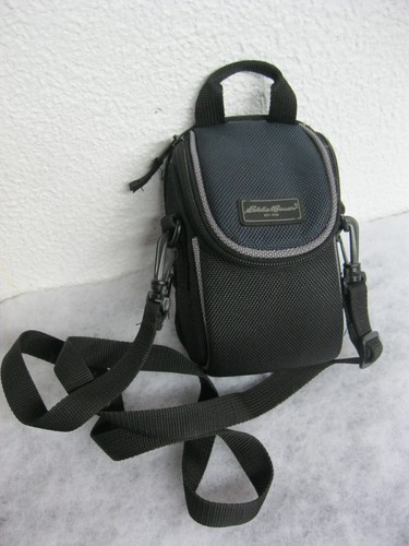 Black Eddie Bauer camera bag for smaller compact digital camera w ...