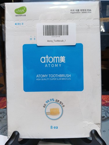 Korea Atomy Anti-bacterial TOOTHBRUSH Gums protection Oral Brush 8pcs ...