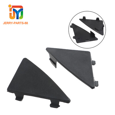 2Pcs Front Bumper Bracket Tow Hook Eye Cover Triangle Cap Fit for Mazda ...