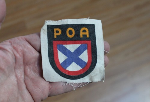 WW2 German Army sleeve insignia patch Russian Liberation Army POA | eBay