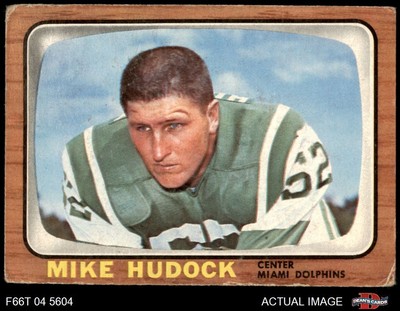 1966 Topps #79 Mike Hudock Dolphins 1.5 - FAIR | eBay