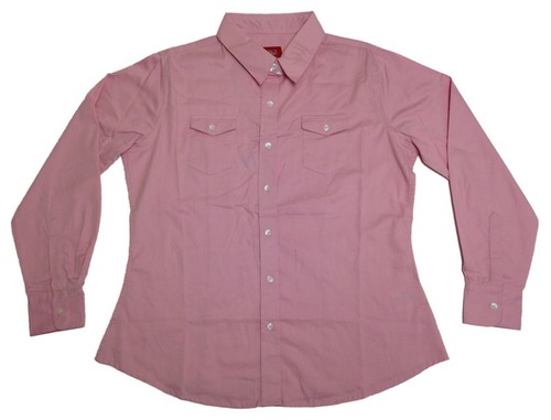 Walls Women's Button Down Work Shirt w/ Chest Pockets, Large, New w ...