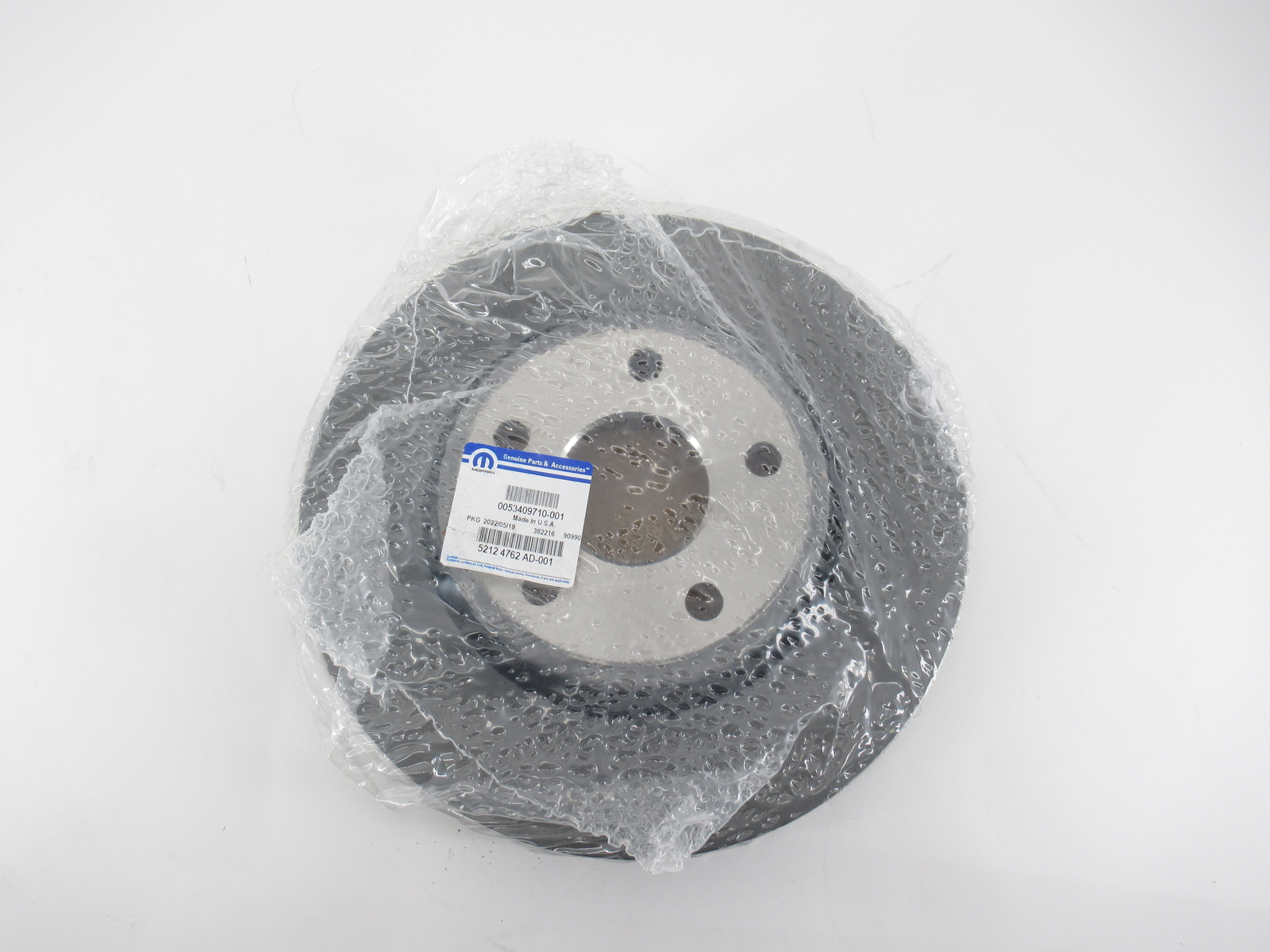 Genuine OEM Mopar Dodge Jeep 52124762AD Front Disc Brake Rotor | eBay