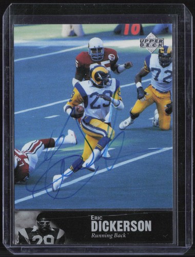 1997 Upper Deck NFL Legends #AL99 Eric Dickerson Auto Autograph | eBay