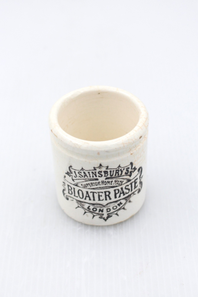 VINTAGE PRIMITIVE c1900s SAINSBURY'S LONDON MINI HOME MADE BLOATER ...