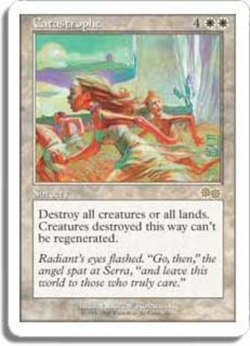 1 x Catastrophe - Battle Royale - Moderate Play - MTG | eBay