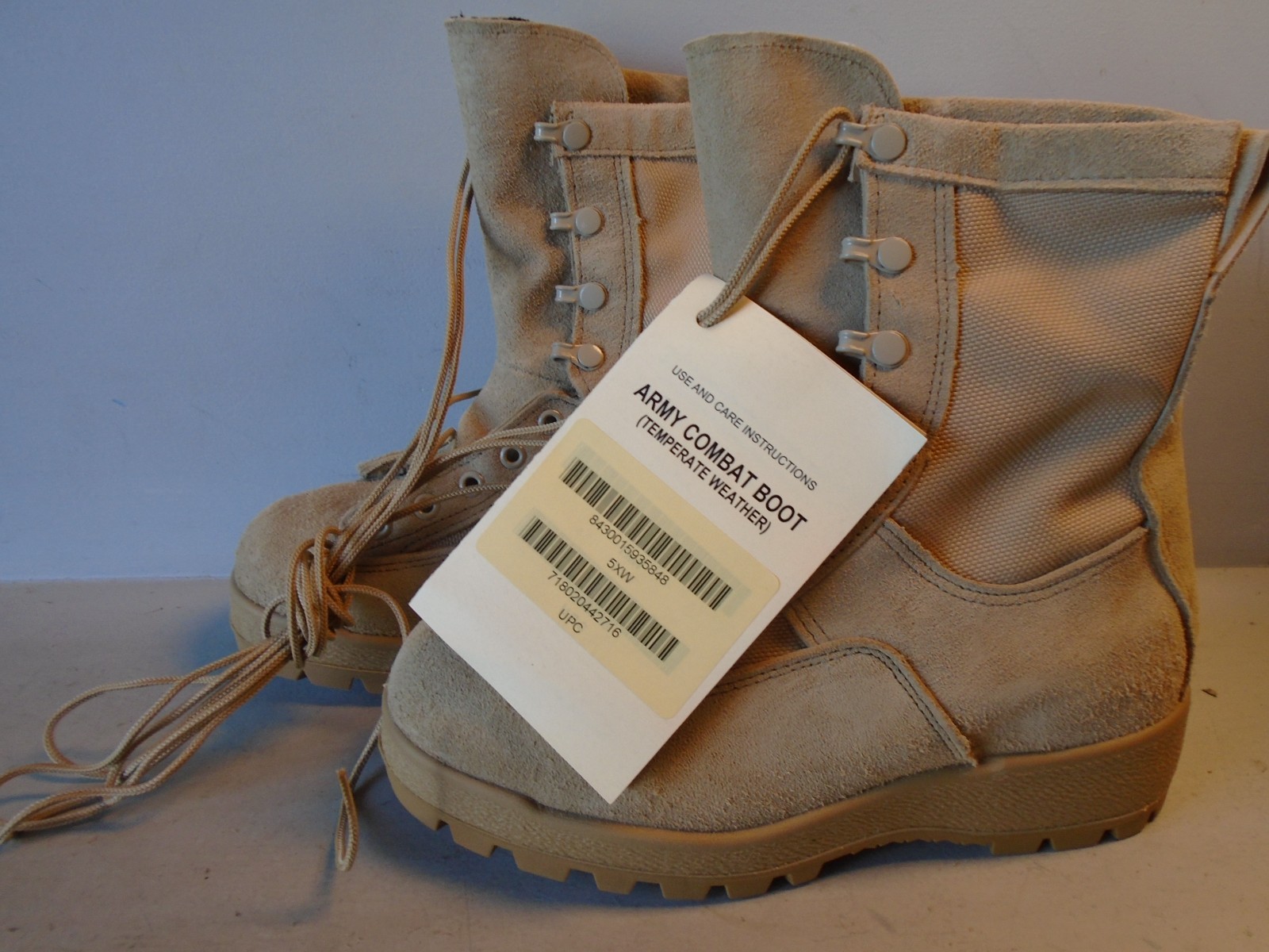 McRae Temperate Weather GoreTex Army Combat Boots MENS 5XW | eBay