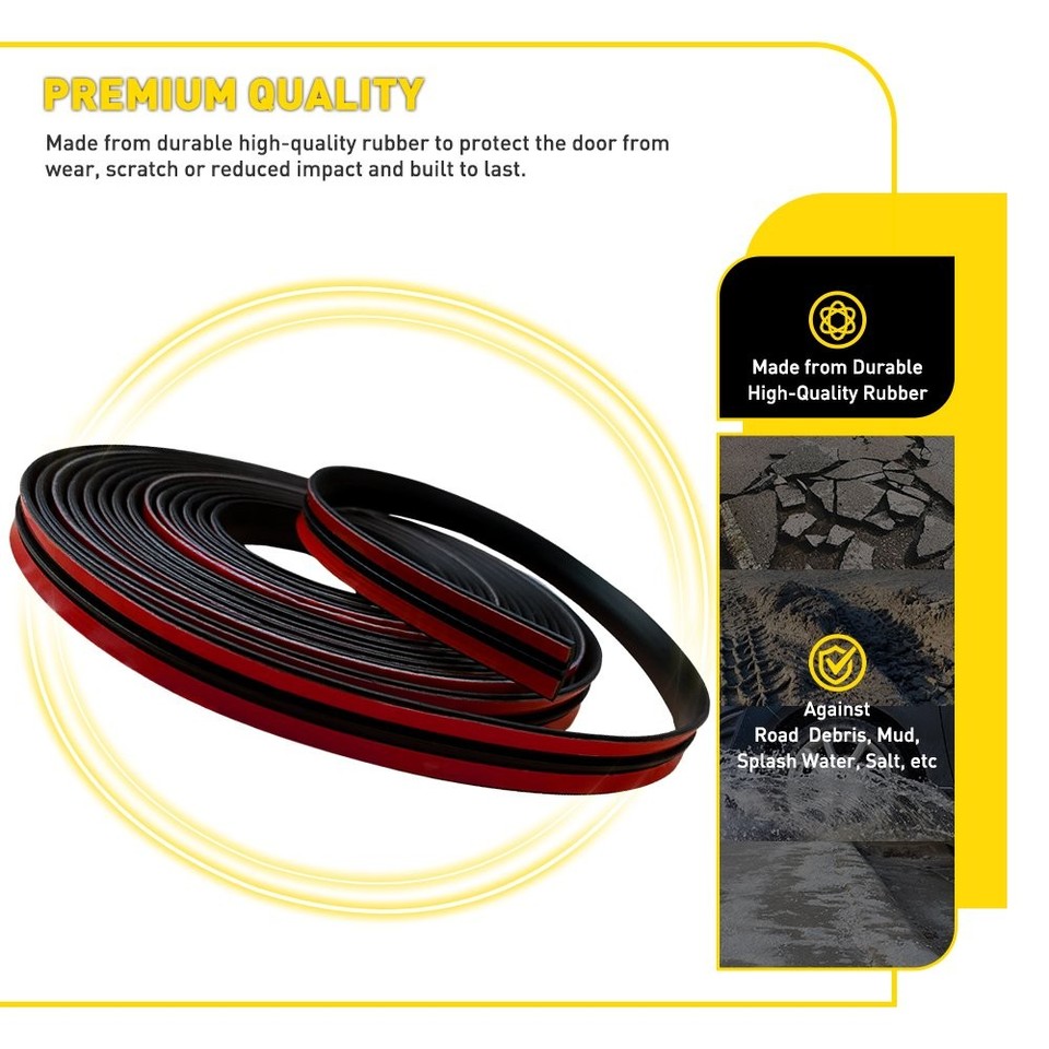 5M Car Roof Windshield Weather Rubber Seal Strip Trim Edge Molding ...