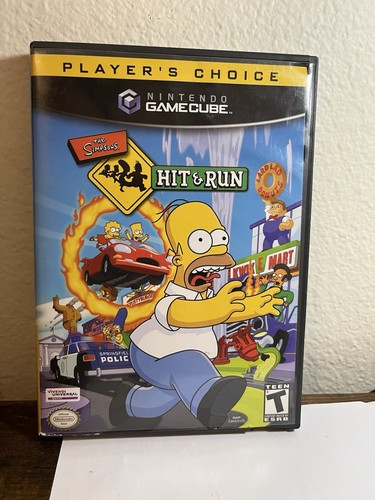 The Simpsons: Hit & Run GameCube Players Choice W/manual Tested And ...