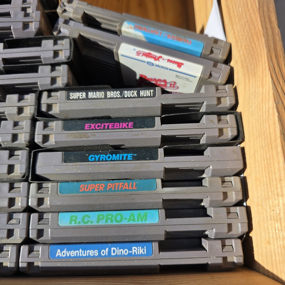 Nintendo NES Game Lot 19 Games Untested | eBay Australia