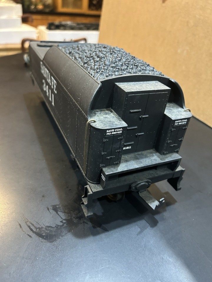 Aristocraft ART-21411 Santa Fe Tender For Steam Loco, G Scale, Needs ...