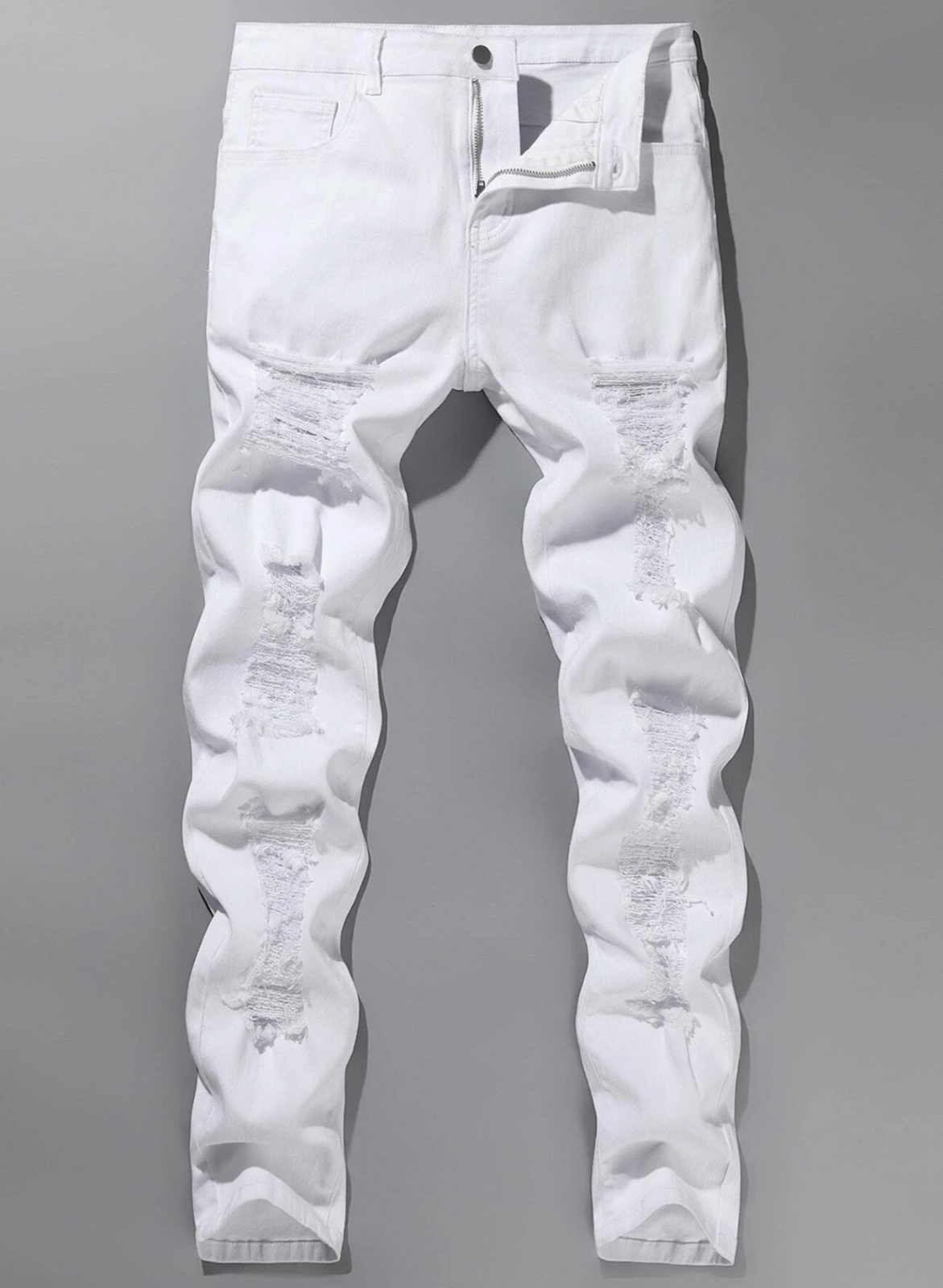 Pantalones ® Para Hombres de Vestir Elegante Moda Pantalón Vaqueros ...