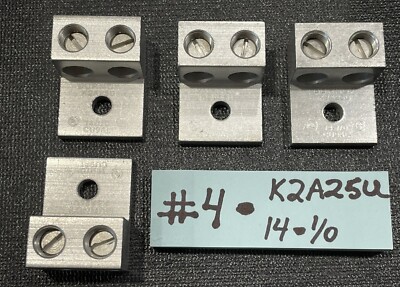 {#4}~Burndy K2A25U Double Barrel Mech Lug | eBay