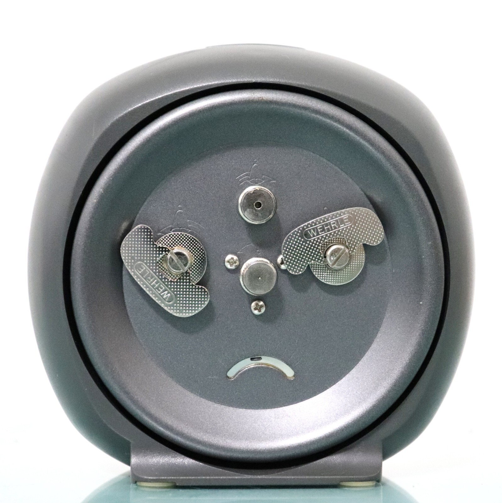 WEHRLE COMMODORE DUPLEX COMMANDER SUPER RARE MODEL! Mantel Alarm Clock ...