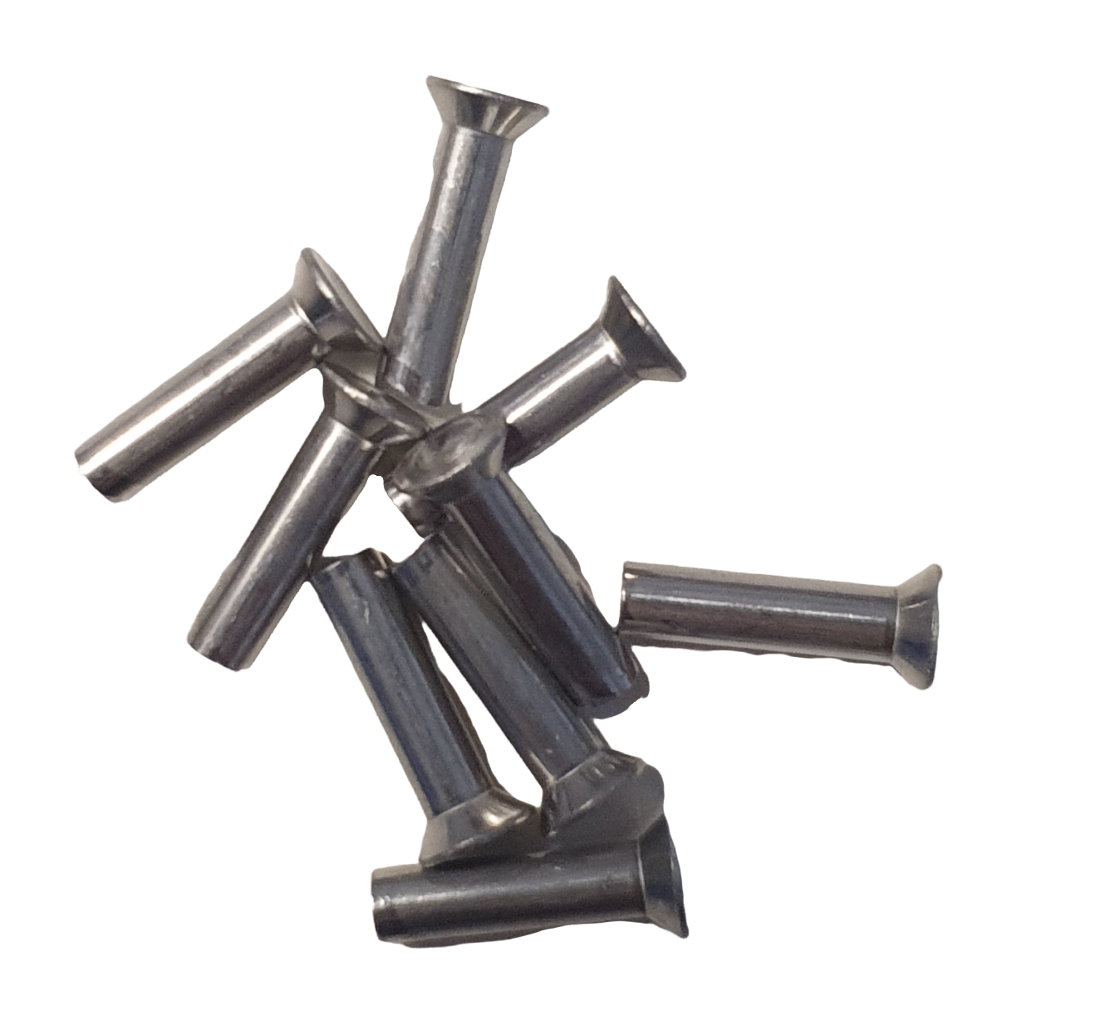 Nieten Aluniete DIN 661 Vollnieten Alu Niete Senkniete Senkkopf DIN661 ...