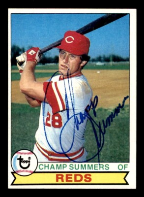 1979 Topps Baseball #516 Champ Summers Signed Autograph (No COA) *d2 | eBay