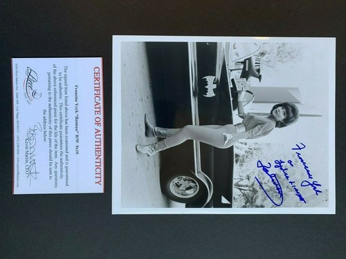 BATMAN tv photo signed by FRANCINE YORK "Lydia Limpet", with COA, 8x10 ...