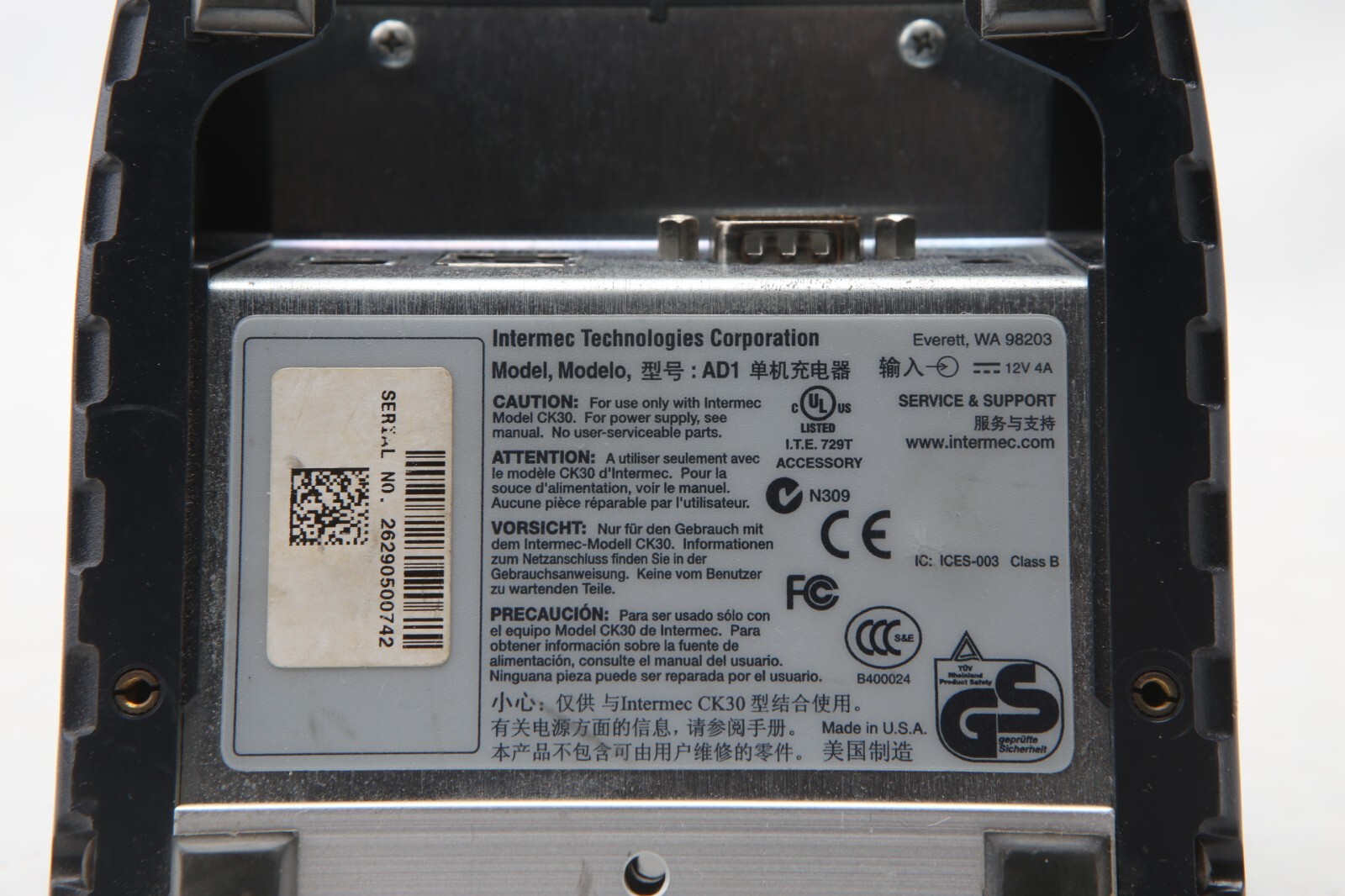 Intermec AD1 CK30 CK31 AD1 Scanner Dock Charger T64 | eBay.de