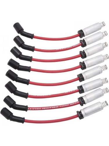 Edelbrock Spark Plug Wires Max-Fire Ultra-Spark 50 Spiral Core 50 ohms ...
