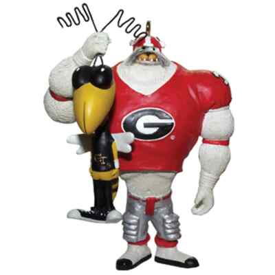 Georgia Bulldogs Ornament Figurine Choke Rivalry GA Tech Officially ...