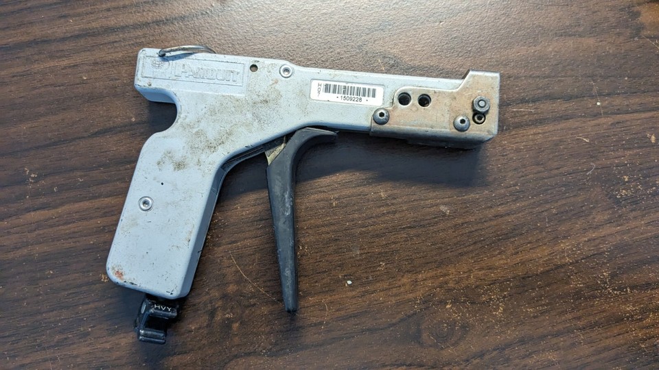 PANDUIT GS4MT STAINLESS STEEL/ METAL CABLE TIE/ TENSION TOOL | eBay