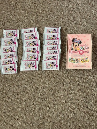 Minnie ‘N Me Collector Cards - Open Box - 19 Sealed Packs Disney | eBay