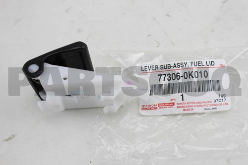 773060K010 Genuine Toyota LEVER SUB-ASSY, FUEL LID LOCK OPEN 77306 ...