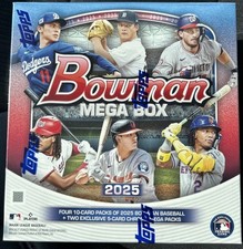 2025 Bowman Mega Box Baseball Checklist, Mojo Set Details
