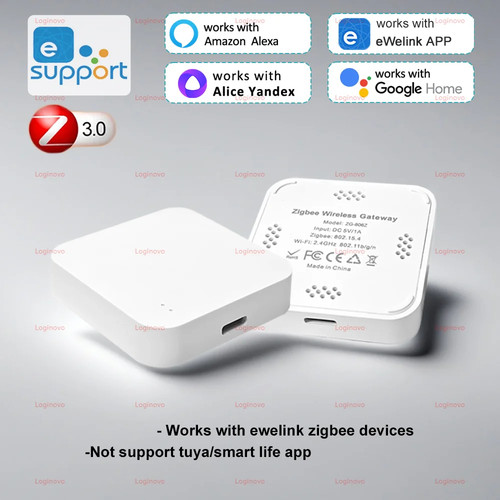 Zigbee GatewayHub Bridge Controller APP Remote Control ForAlexa Google ...