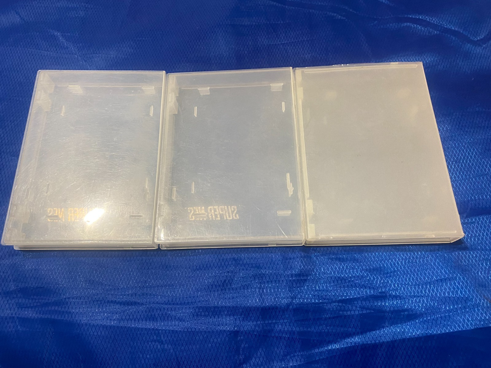 SNES/Super Nintendo Clamshell Cases (clear) - Lot of 3 | eBay