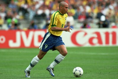 Brazil Ronaldo R9 World Cup 98 Poster (24x36) inches | eBay