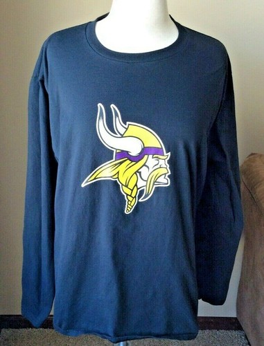 Pro Line NFL Fanatics Minnesota Vikings Long Sleeve Shirt (Large, 100% ...