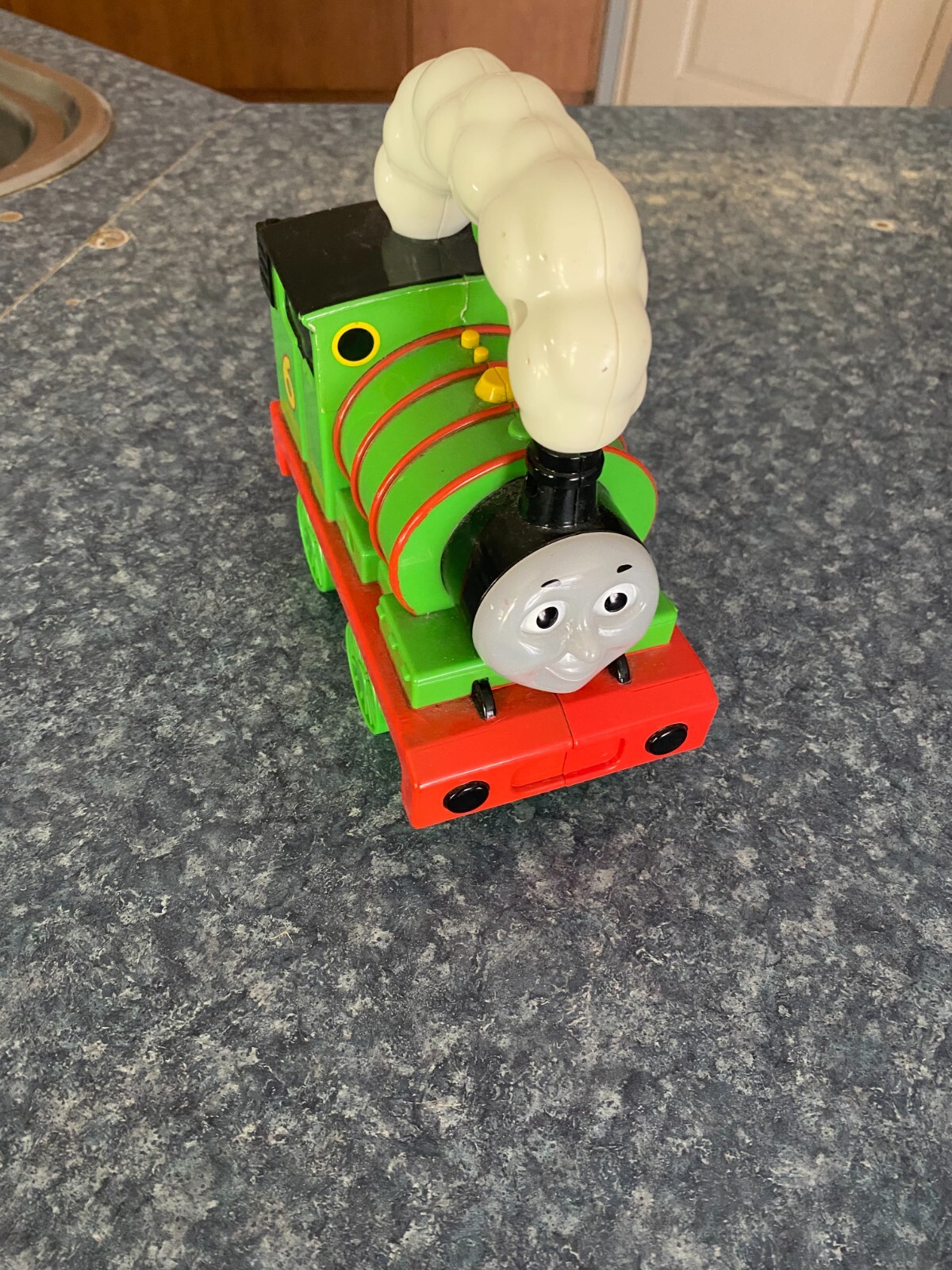Mattell Large Thomas and Friends - Percy No 6 Engine Light Up Talking ...