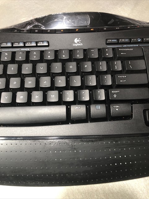 Logitech MX 3200 Keyboard Wireless MX3200 867773-0403 USB Receiver ...