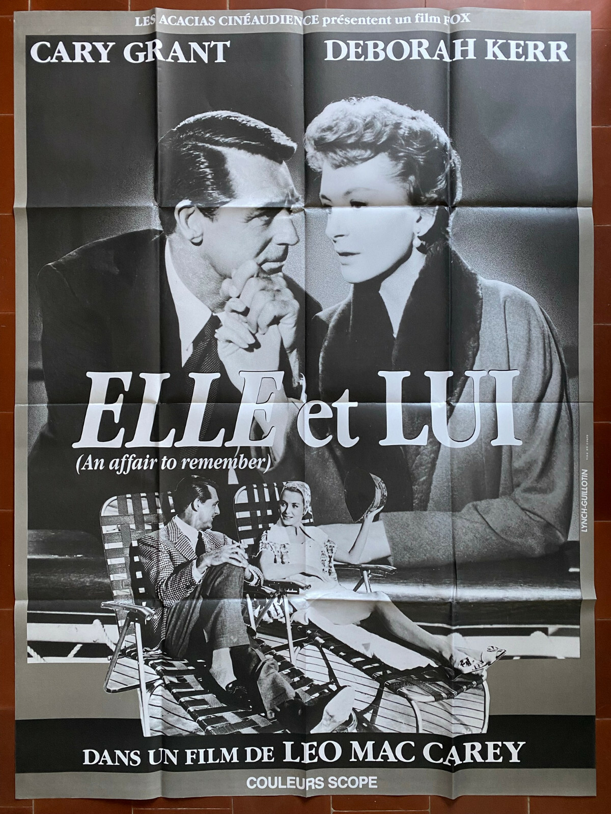 Elle Et Lui Poster Leo McCarey Irene Dunne Charles Boyer 120X160Cm | eBay