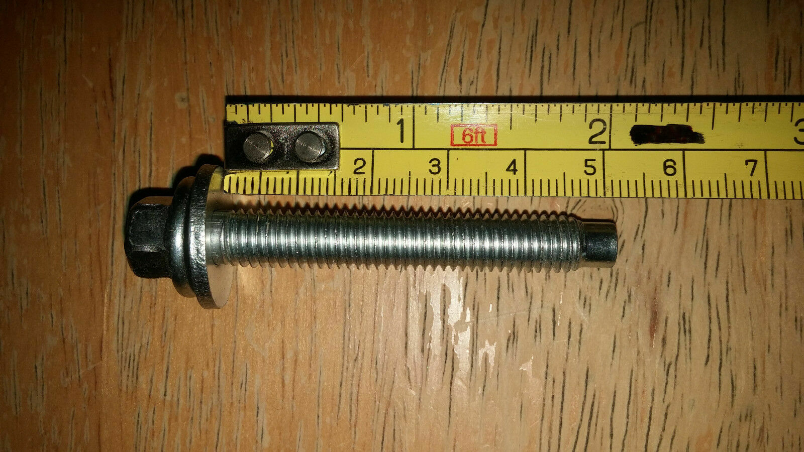 FORD OEM 5.4L 2-Valve Intake Manifold Bolt. Hardened M8 Flanged Hex ...