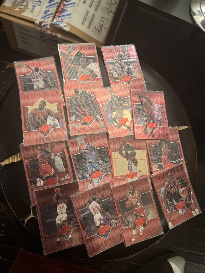 michael jordan basketball cards lot Ruby Edition | eBay