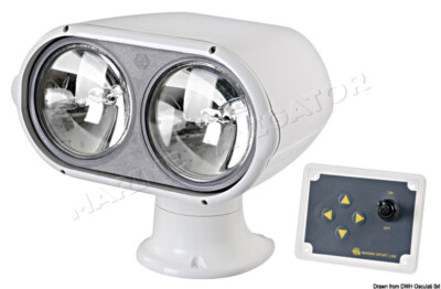 Osculati Electrically Operated Light with 2 Watertight Bulbs 12V 200 ...