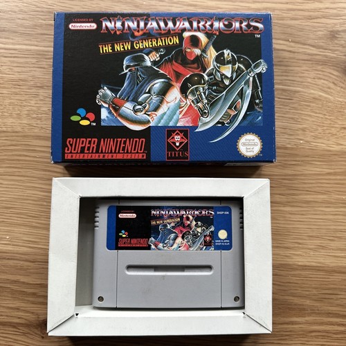 Ninja Warriors: The New Generation Super Nintendo SNES Spiel Rar Selten ...