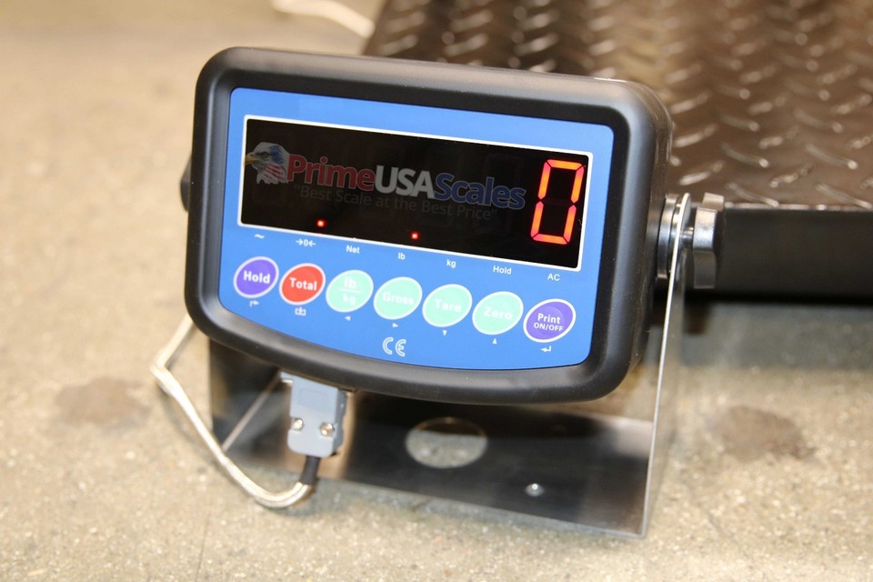 Floor Scale/Heavy Duty Platform 5x5 10,000 lb x 1 lb Capacity | eBay