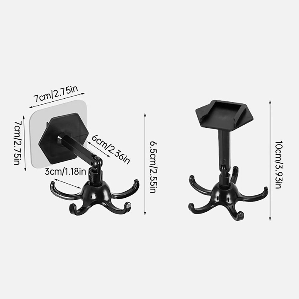 Kitchen Hooks Home Storage Hooks 360° Rotating Hanger Kitchen Gadgets ...