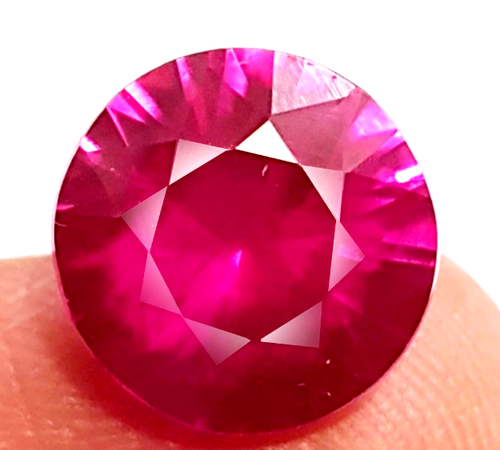6MM Natural Red Ruby Round Cut Certified Gemstones -10 Pcs Lot | eBay