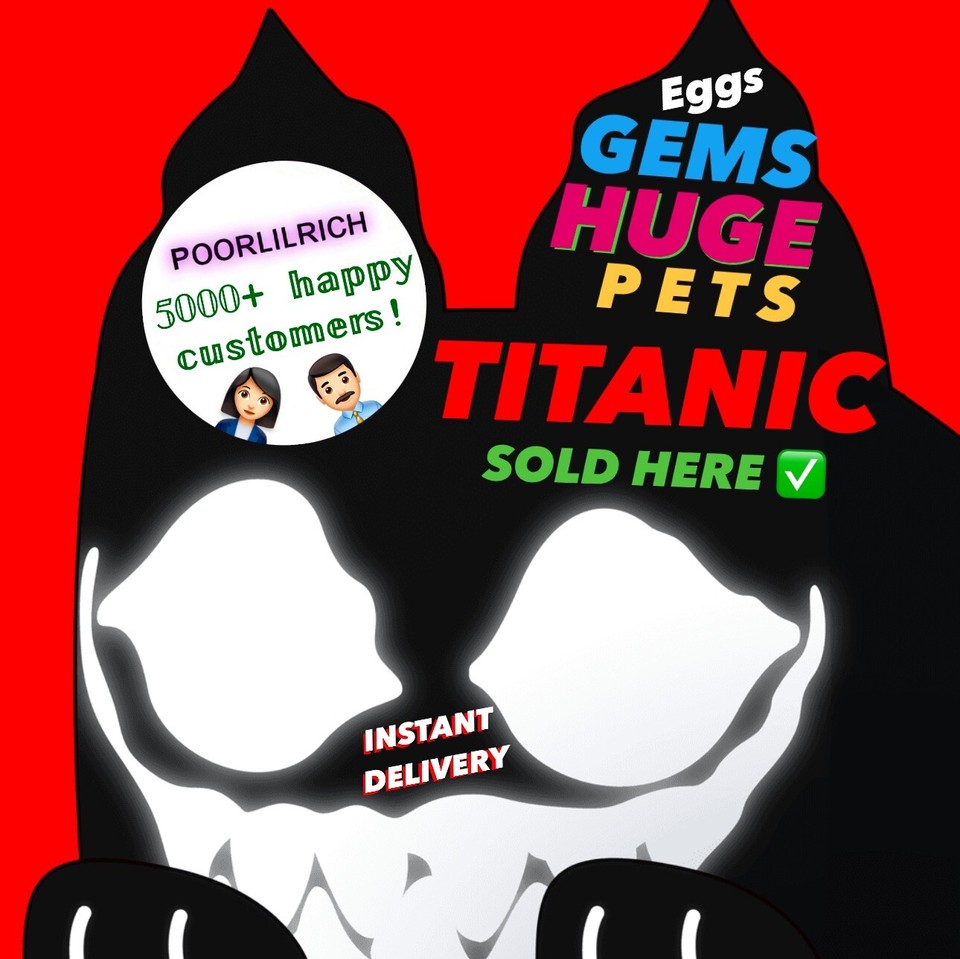 PET SIM 99 GEMS HUGE PETS TITANIC PS99 PET SIMULATOR 99 HUGE EXCLUSIVE ...